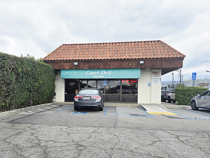 Capri Deli's turquoise awning has been welcoming hungry locals for decades of sandwich perfection.