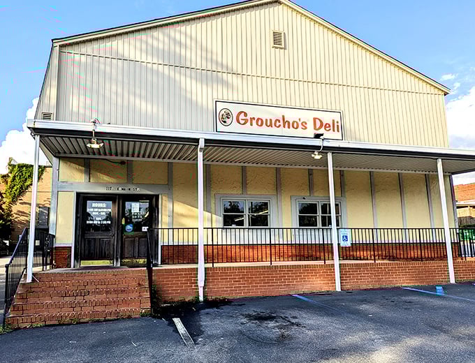 Groucho's cream-colored building houses sandwich traditions that have stood the test of time.