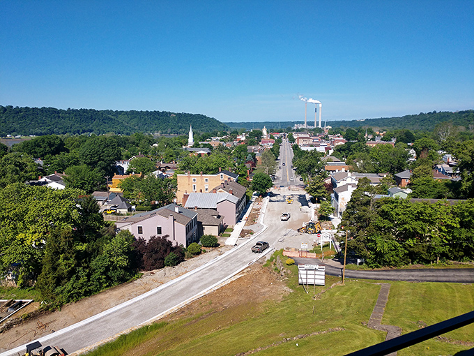 Rolling hills embrace this scenic river town where natural beauty comes without the premium price tag.