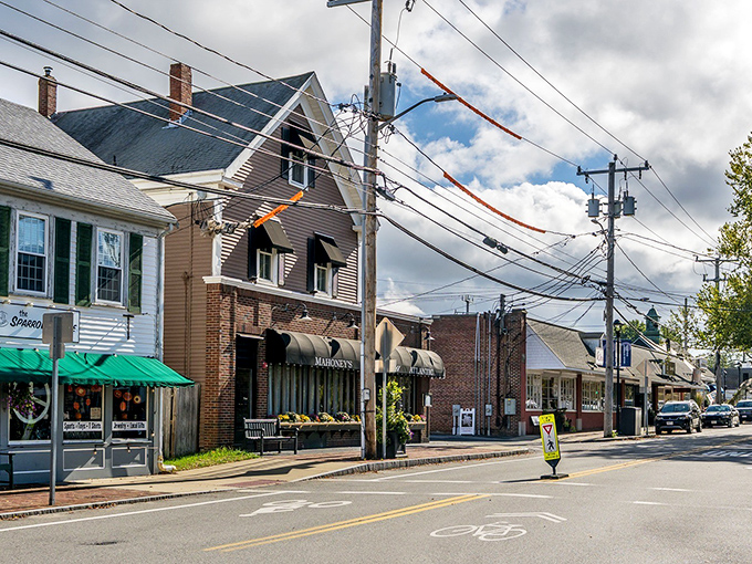 Main Street magic happens here, where brick buildings whisper stories of generations past.