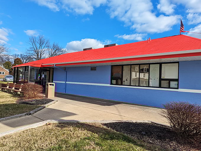 Red, white, and blue never looked so delicious - patriotic colors frame all-American breakfast dreams.