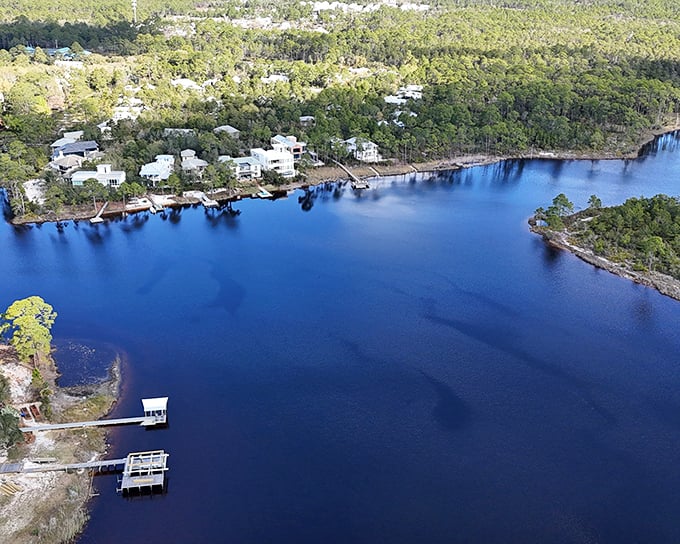 The aerial view of Grayton Beach reveals why locals try to keep it secret &ndash; that perfect blend of untouched nature and beachside living.