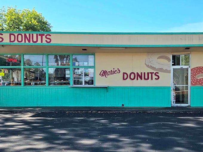No frills, all flavor! Marie's simple storefront houses some of Sacramento's most beloved donuts.