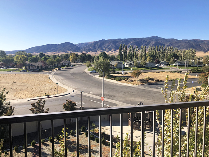 The view from Tehachapi shows a community nestled among mountains &ndash; where desert meets valley in affordable harmony.