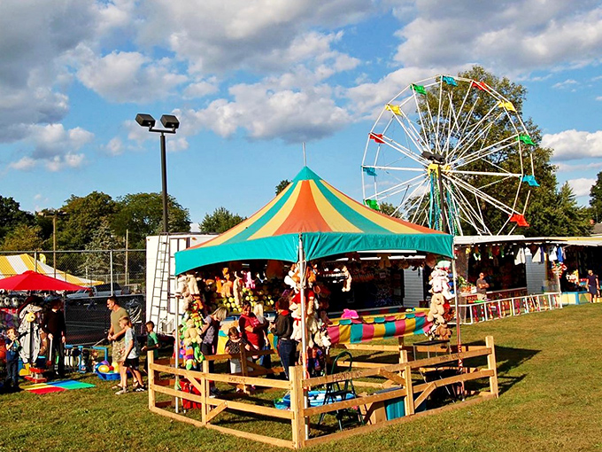 The Fall Festival's colorful carnival brings the kind of wholesome excitement that makes adults remember what it felt like to be kids again.