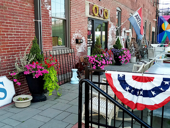 Antique shops with patriotic flair offer treasure hunting adventures where retirement's greatest currency&mdash;time&mdash;turns into delightful discoveries.