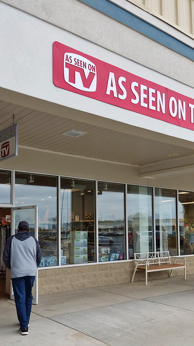 As Seen On TV store&mdash;where infomercial dreams come true without the 3 AM impulse purchase regret.