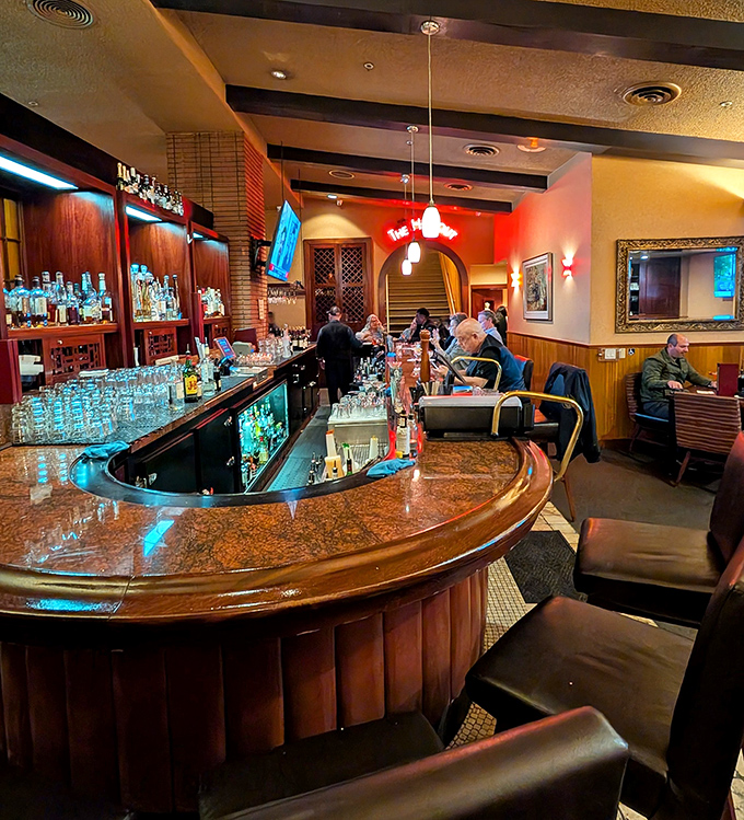 This isn't just a bar &ndash; it's a liquid library where bartenders serve history by the glass, under the warm glow of perfectly dimmed lights.