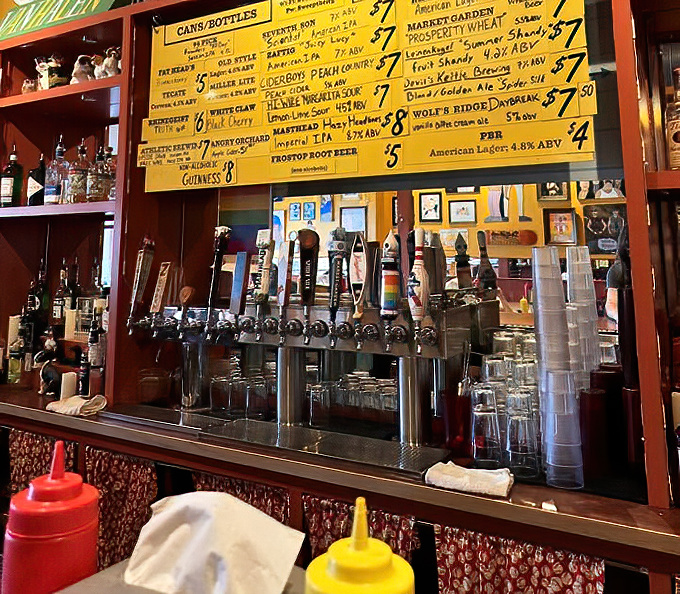 A tap selection that proves beer and hot dogs might be the most underrated food pairing since peanut butter met jelly.