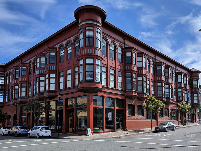 This handsome brick building anchors a corner of Old Town with the solid dependability of a place that's weathered economic storms for centuries.