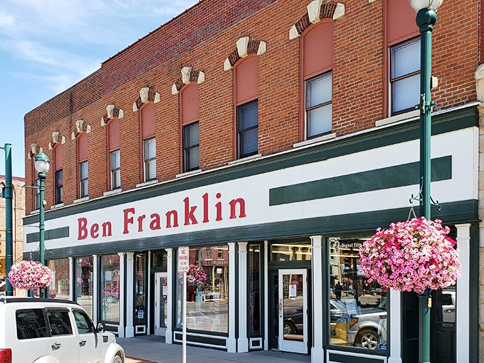 The Ben Franklin store survives in Winterset, outlasting big box competitors by understanding what small-town shoppers actually need&mdash;and delivering it with a smile.