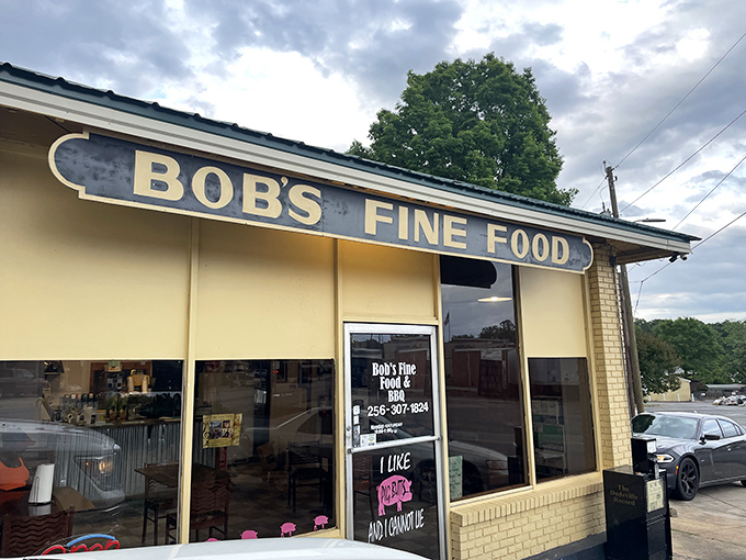 Bob's Fine Food doesn't need fancy signage when the cooking speaks for itself. Sometimes the most authentic meals come from places where napkins are plentiful and necessary.