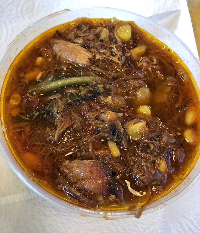 Brunswick stew that could end family feuds. Loaded with smoky meat and vegetables, it's Georgia comfort in a bowl.