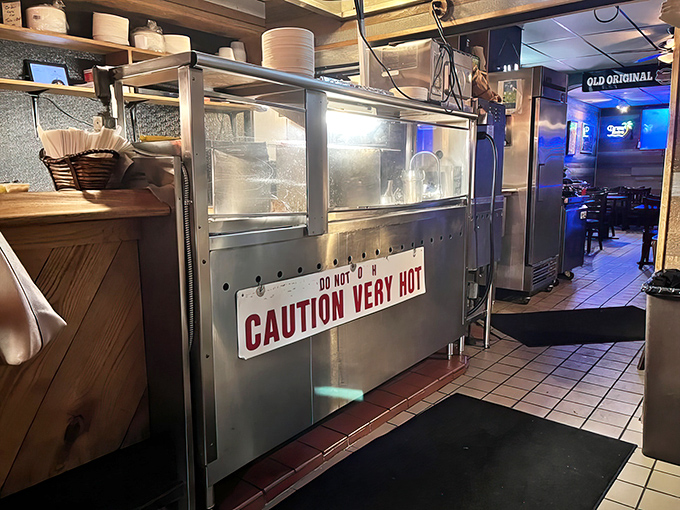 "CAUTION VERY HOT" isn't just a warning&mdash;it's a promise that what emerges from this station will warm your soul.