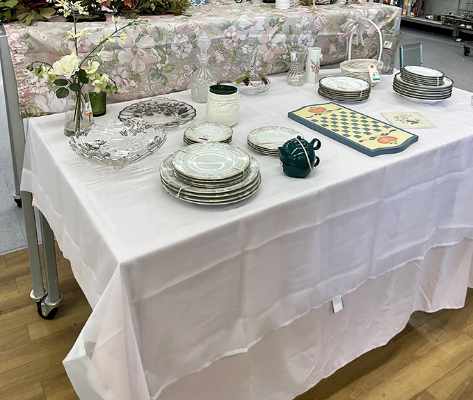 Table settings that whisper of Sunday dinners and holiday gatherings, arranged with the care of a museum curator.