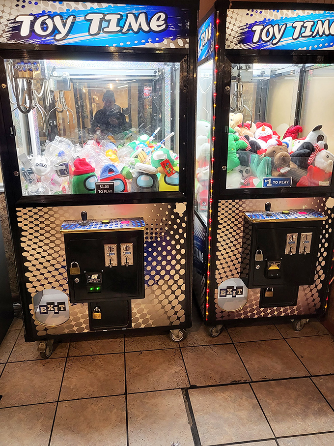 Every great diner needs a claw machine&mdash;where hope springs eternal and stuffed animals wait patiently for their forever homes.