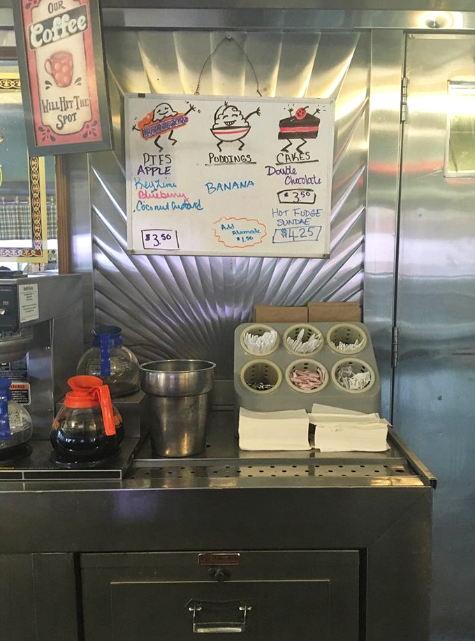 The coffee station isn't fancy, but it promises something better than artisanal beans&mdash;consistency, refills, and a mug that feels like an old friend.