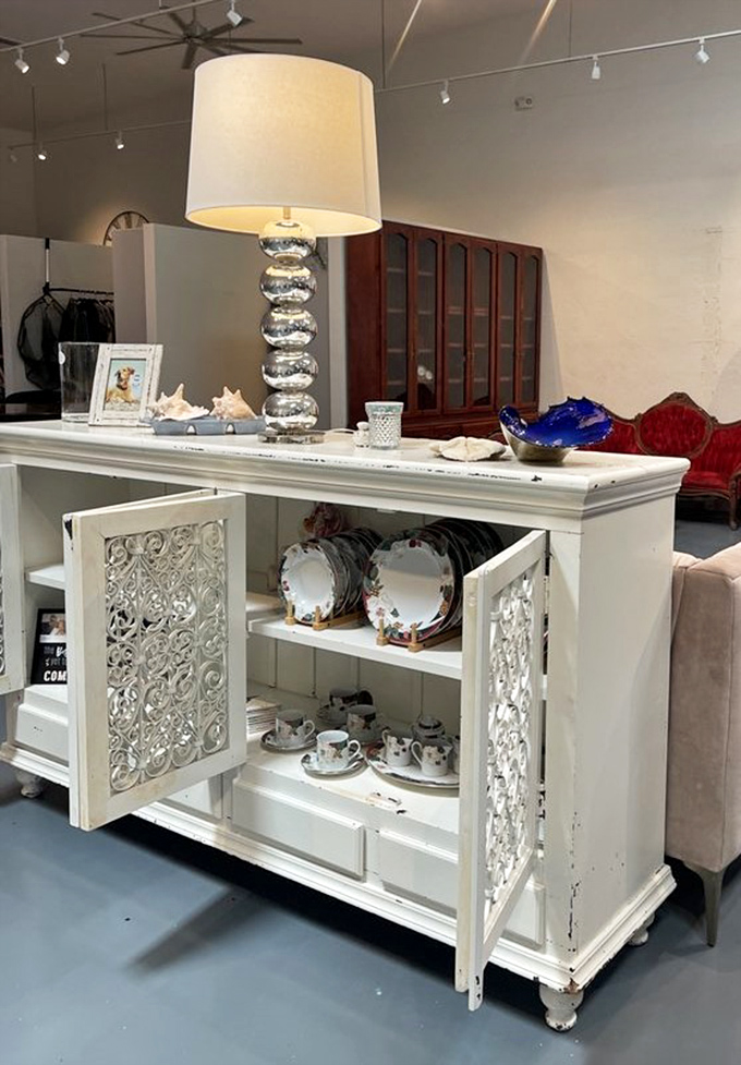 That console table has supported more family photos than a small town portrait studio.