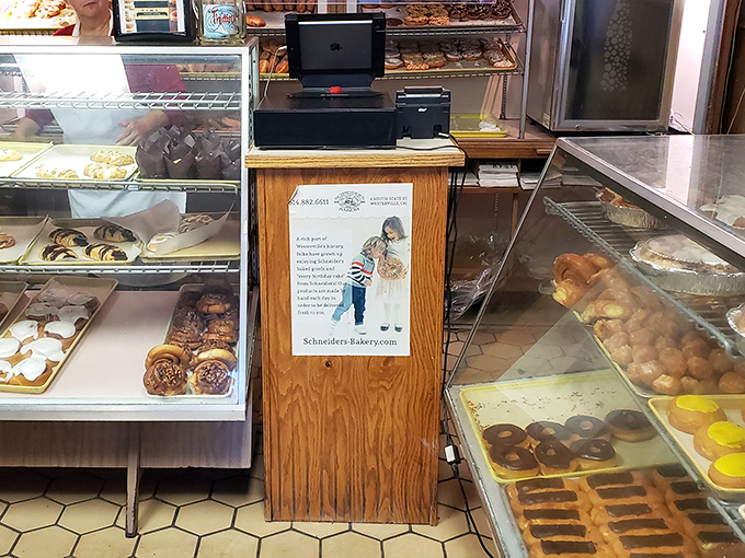 The display case &ndash; where dreams and diet plans collide in a glorious showdown that calories always seem to win.