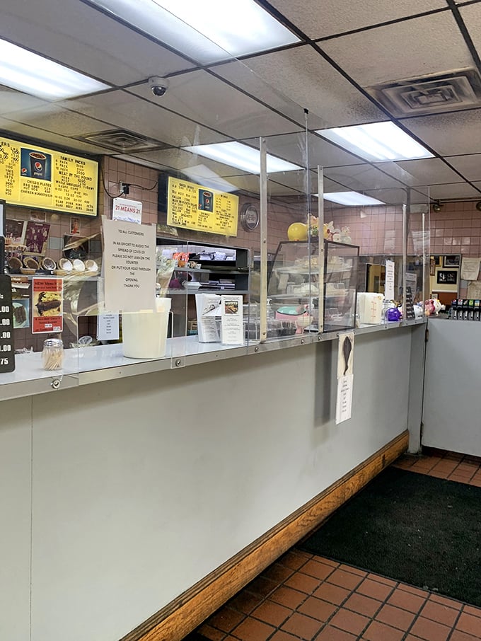 The ordering counter&mdash;that magical threshold where barbecue dreams are spoken into existence before becoming delicious reality.