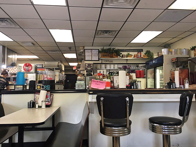 The counter seats&mdash;where solo diners become part of the Osteen family and servers remember your coffee preferences better than your spouse does.