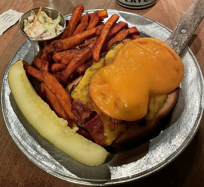 The crab melt sandwich: because sometimes history tastes best when it's covered in melted cheese.