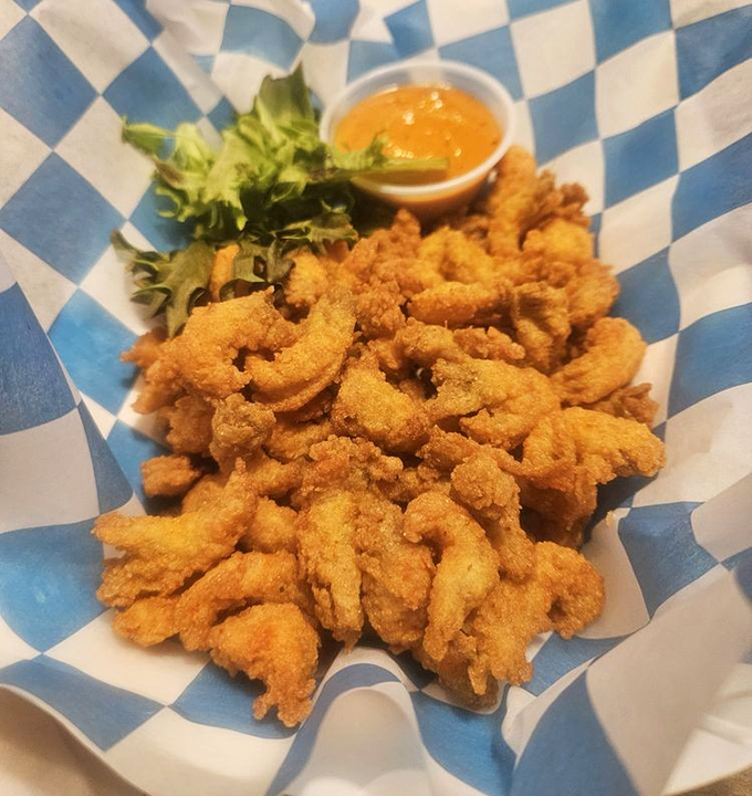 These crispy crawfish tails aren't just appetizers&mdash;they're little Southern treasures that make waiting for your burger a pleasure, not a chore.