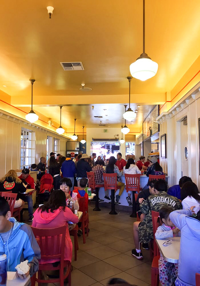 The dining room hums with happy eaters experiencing that rare moment when reality exceeds expectations &ndash; seafood nirvana achieved.