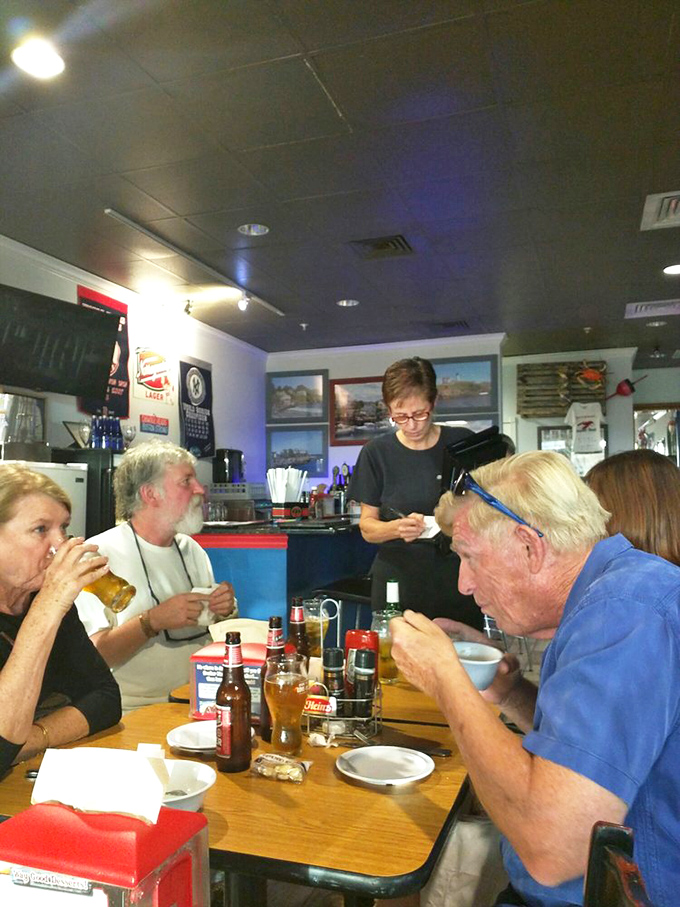 Where strangers become friends over steaming bowls of chowder and cold beers &ndash; the true magic of a neighborhood seafood joint.