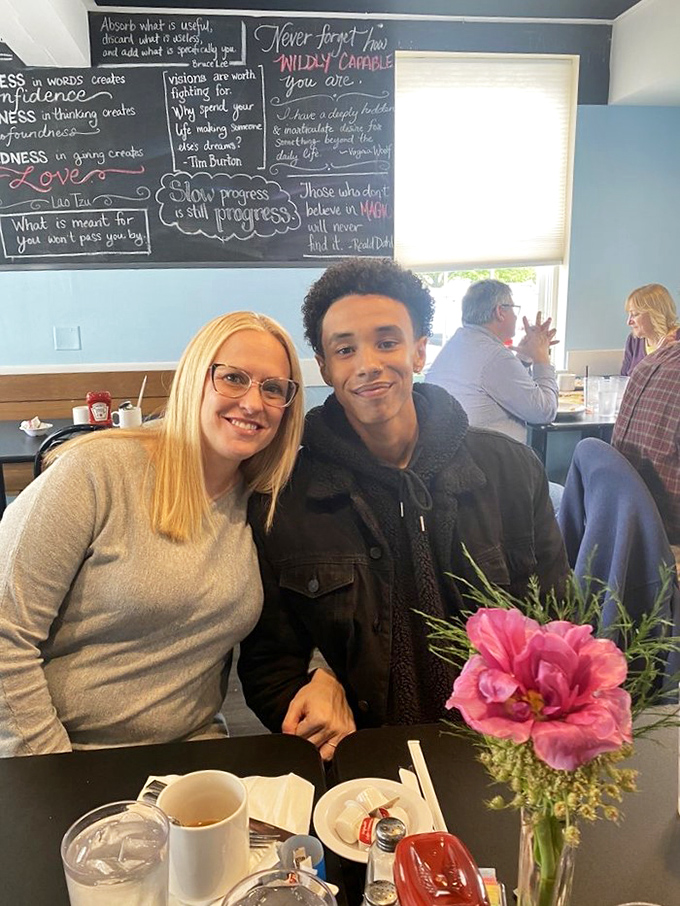 The restaurant captures those dining moments where strangers become friends over shared tables and the universal language of "that looks amazing, what did you order?"