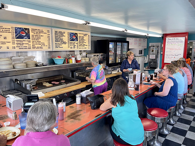 Where community happens one cup of coffee at a time&mdash;the counter at Jerry's is Iowa's original social network.