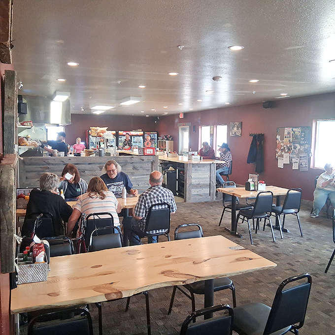 Locals filling tables on a busy morning because they know something tourists are still learning about this place.