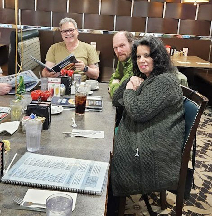 Where strangers become friends over coffee and conversation&mdash;the true magic of diner culture captured in one booth.