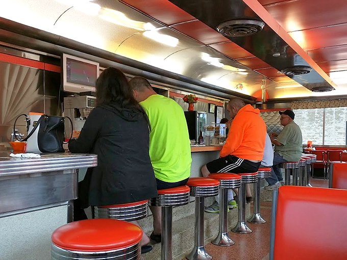 Where strangers become friends over eggs and coffee. The counter culture of diners is America's true social network.