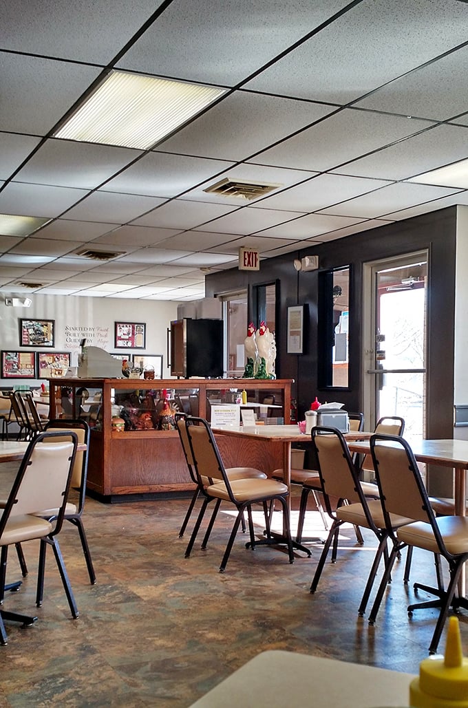 A dining room that feels like coming home. No pretense, just good food and the promise of satisfied appetites.