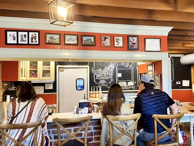 Counter seating: where breakfast theater unfolds before your eyes. Watch the kitchen ballet while perched on these chairs&mdash;it's dinner and a show, except it's breakfast.