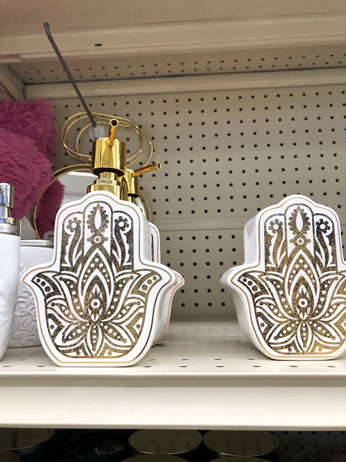 These elegant hamsa dispensers aren't just bathroom accessories&mdash;they're the conversation pieces that'll have guests thinking you've got your life together.
