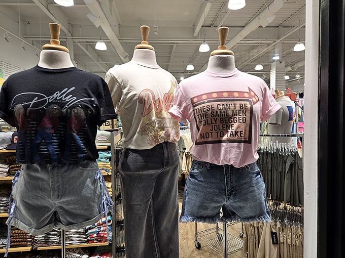 Dolly-themed merchandise proves that in Tennessee, sequins and denim aren't just fashion choices&mdash;they're practically constitutional rights.