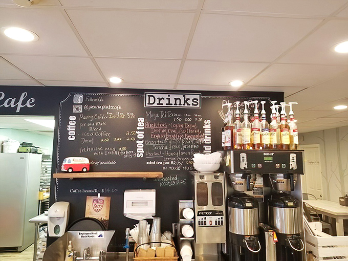 The beverage station where coffee meets possibility, and where every drink starts its journey to your grateful hands.