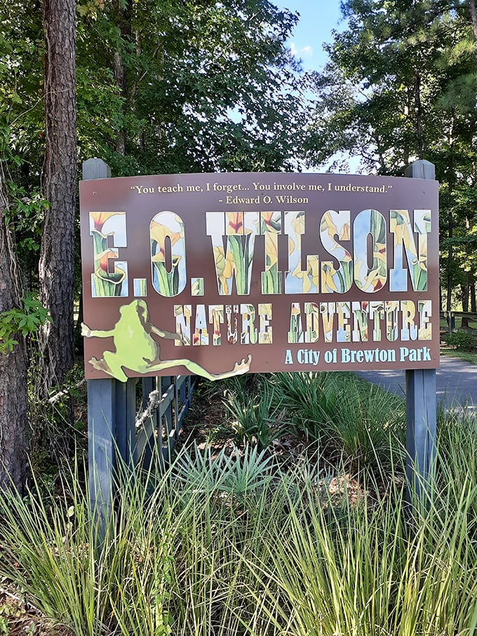 The E.O. Wilson Nature Adventure invites exploration without admission fees, proving the best things in Brewton truly are free.
