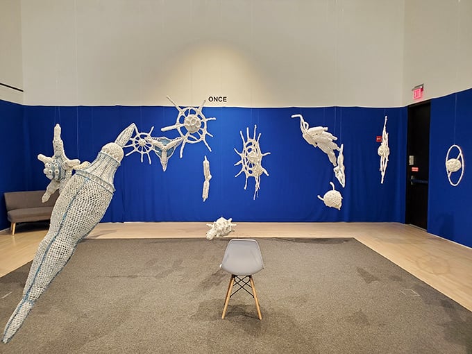 The museum's contemporary art installation proves Manchester isn't just about tradition. This space invites you to sit, contemplate, and perhaps rethink everything.