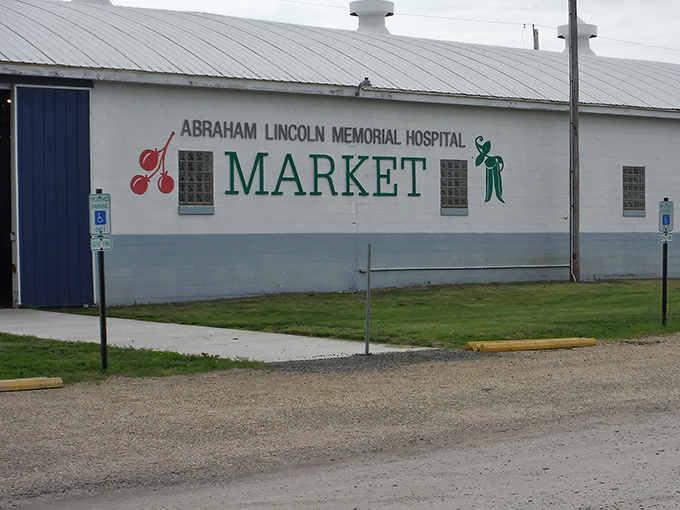 The Abraham Lincoln Memorial Hospital Market connects local farmers with hungry residents. Fresh produce with a side of presidential approval.