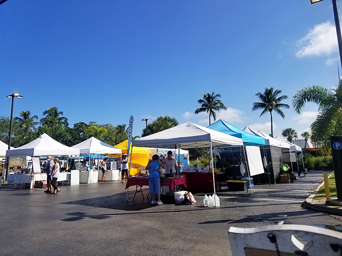 The farmers market proves that paradise isn't just about beaches&mdash;it's also about scoring locally grown mangoes and handcrafted treasures under Florida sunshine.