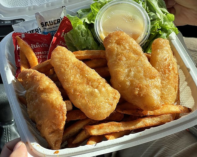 These golden fish and chips prove that sometimes the simplest pleasures are the most profound. Crispy, flaky, and demanding to be devoured immediately.