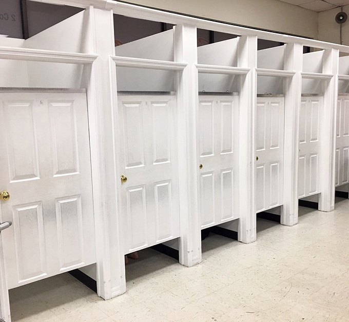 Fitting rooms that offer that moment of truth &ndash; where "will it fit?" meets "should I wear this?" in a private fashion summit.