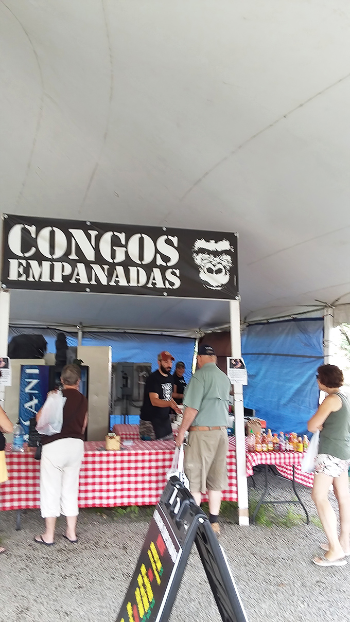 "Congo's Empanadas" promises a delicious break from treasure hunting. Because even the most dedicated bargain seekers need fuel for the journey.