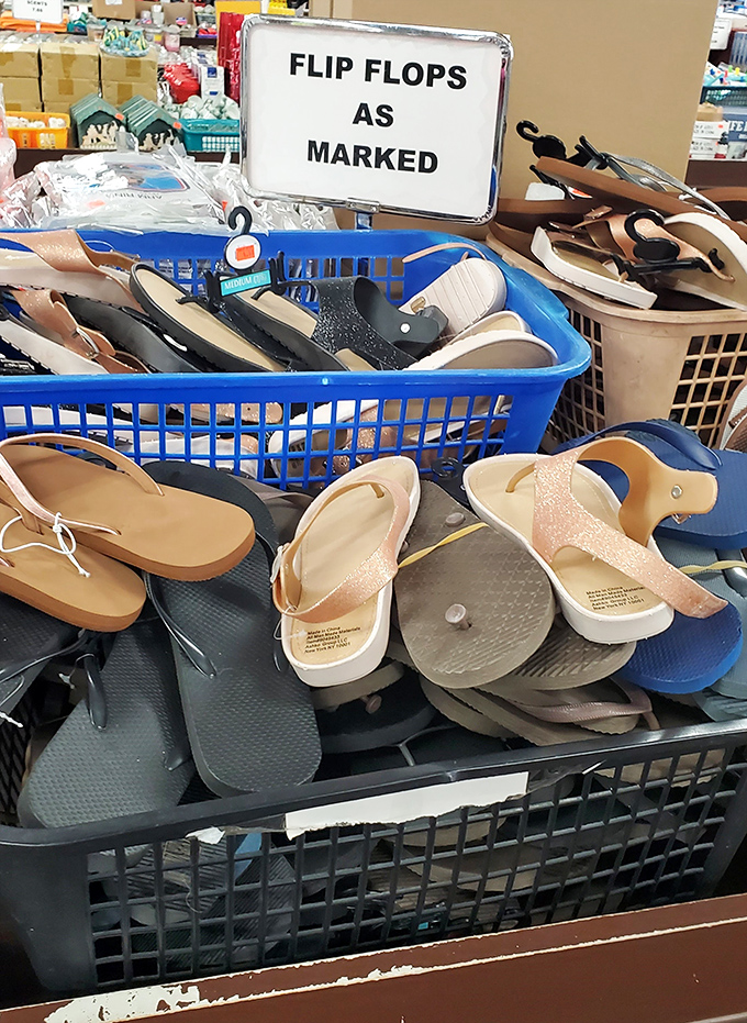 Summer-ready flip-flops and sandals at prices so good, you might actually leave them at the beach without having a meltdown.