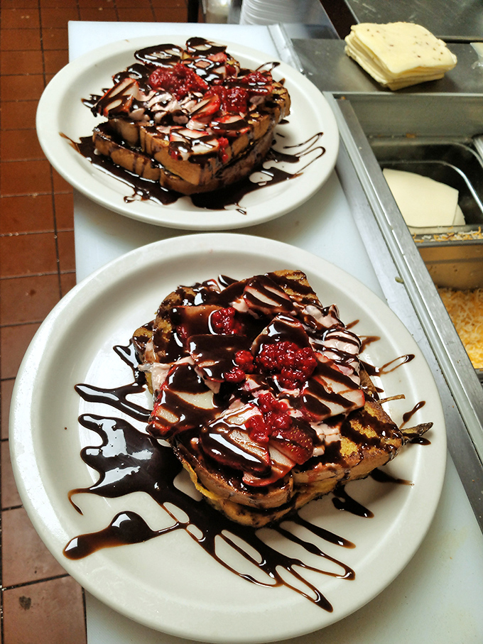 These slices of French toast aren't just breakfast—they're dessert with permission to eat it before noon. Pure genius.