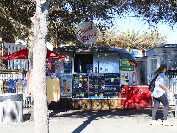 Frost Bites' vintage Airstream serves up frozen treats that make standing in the Florida sun completely worth it.