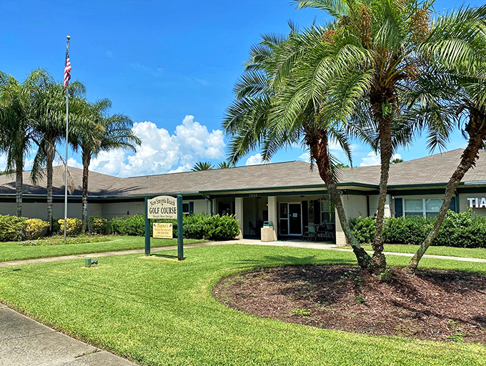 The New Smyrna Golf Club welcomes players with manicured greens and Florida sunshine. Where "rough day" refers only to your lie, never your mood.